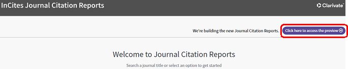 Datos JCR 2020 y nueva versión Journal Citation Reports | Universidad ...